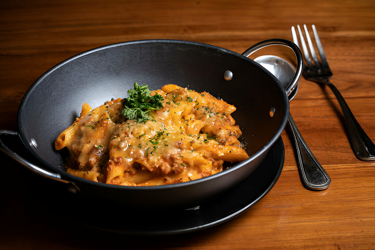 Cheesy Penne with Garlic Butter Ground Beef Recipe Guide