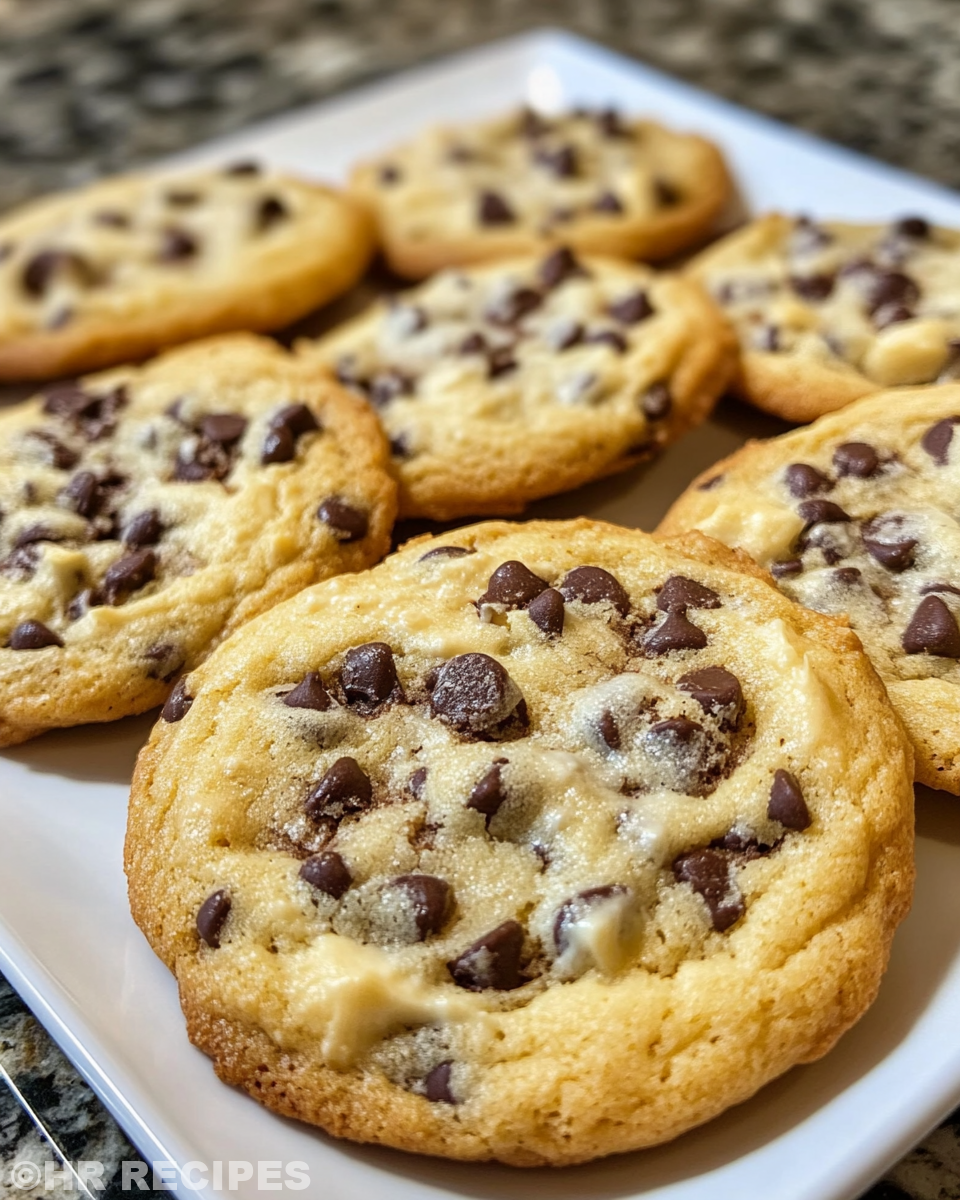Chocolate Chip Cheesecake Cookies - HR Recipes