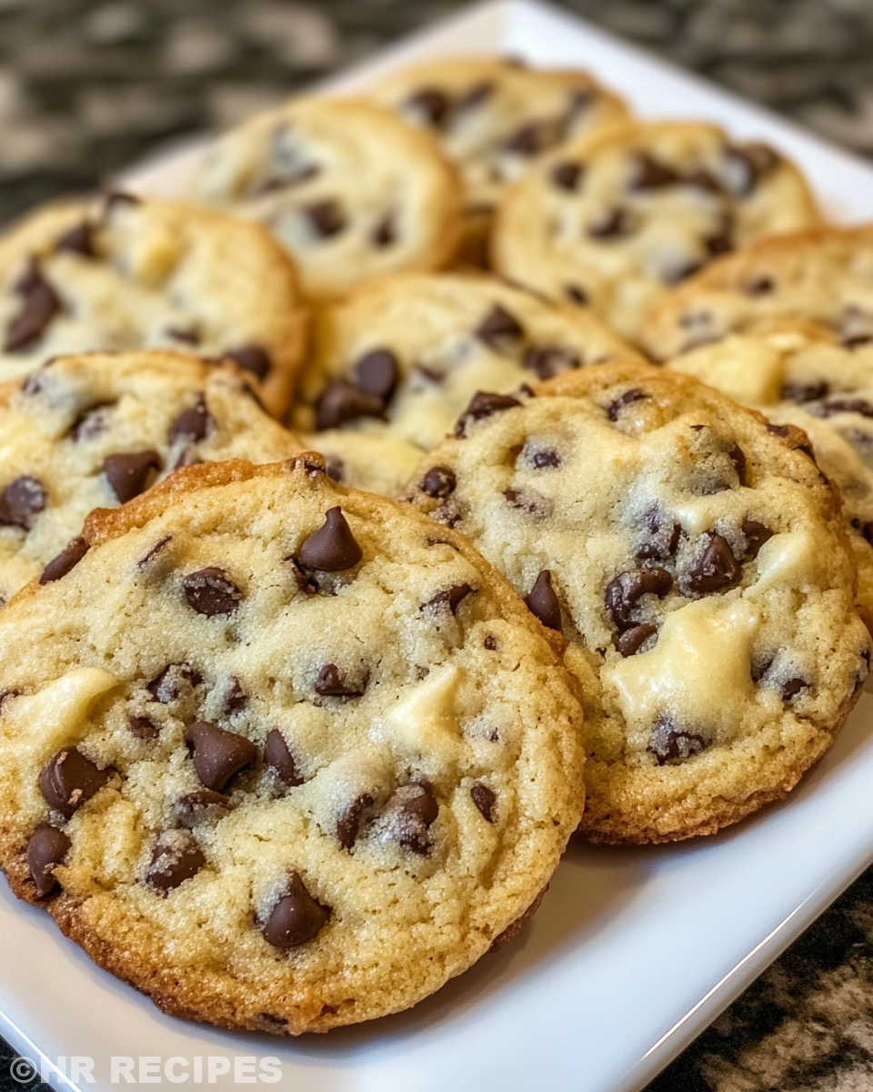 Chocolate Chip Cheesecake Cookies - HR Recipes