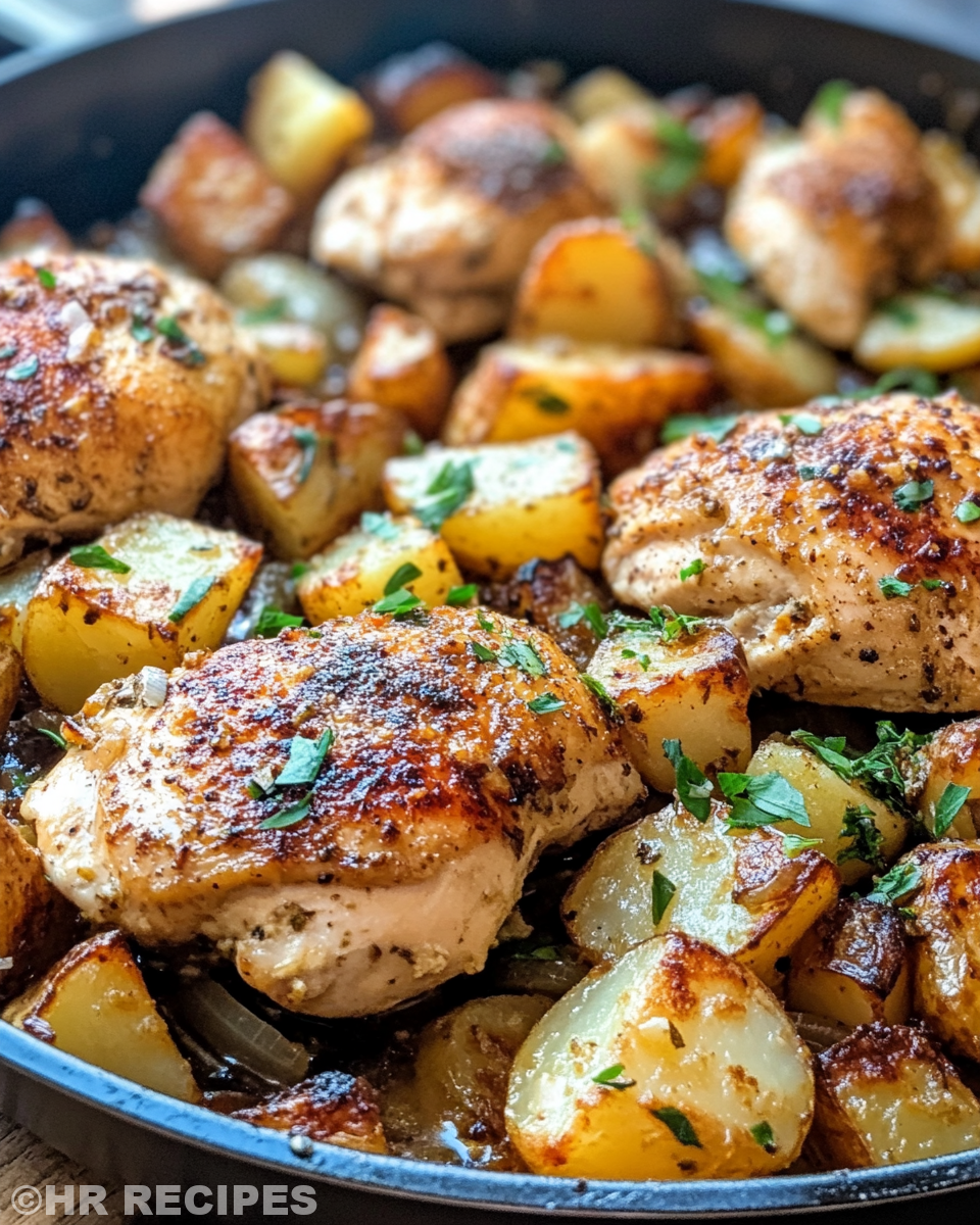 Garlic Parmesan Chicken and Potatoes: Ultimate One-Pan Dinner