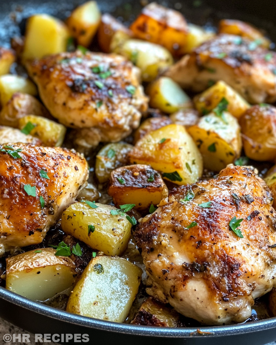 Garlic Parmesan Chicken and Potatoes: Ultimate One-Pan Dinner