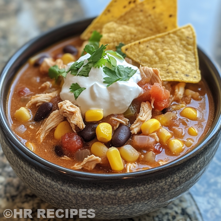 Slow Cooker Chicken Taco Soup: Easy Recipe for 2025