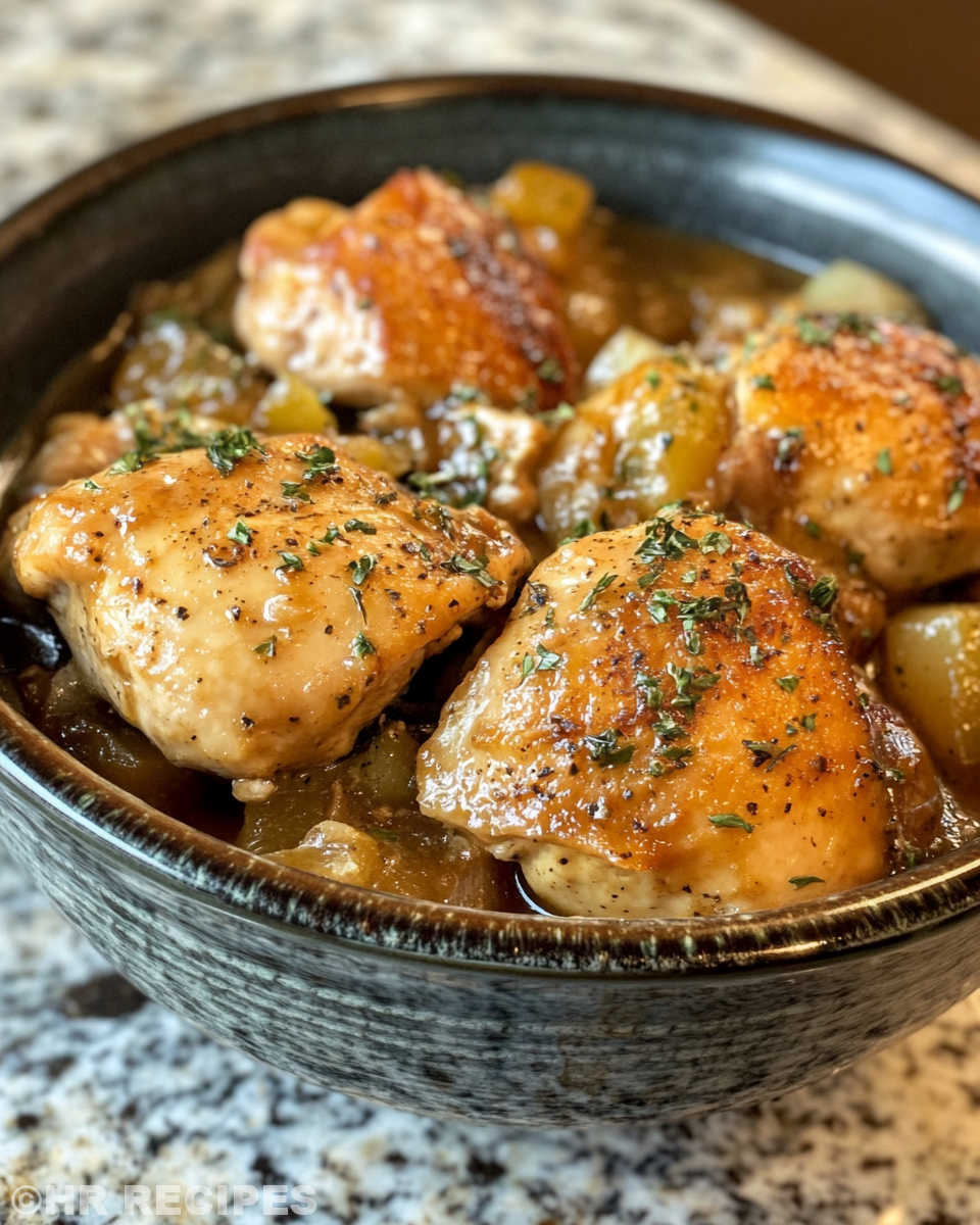 Slow Cooker Full Chicken Dinner - HR Recipes