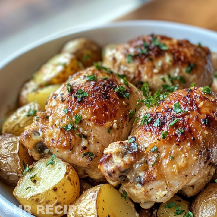 Slow Cooker Garlic Parmesan Chicken And Potatoes 2025