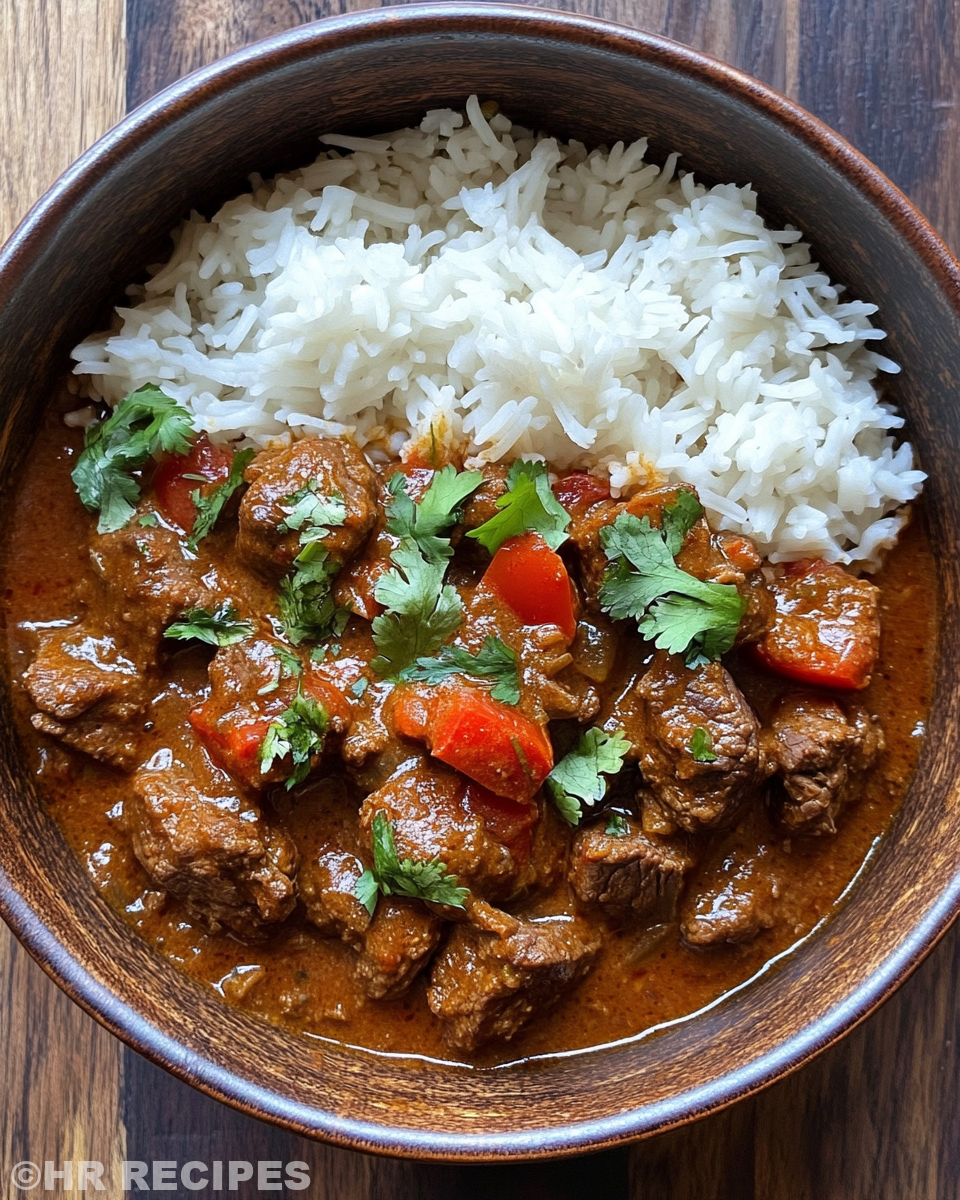Slow Cooker Indian Beef Curry - HR Recipes